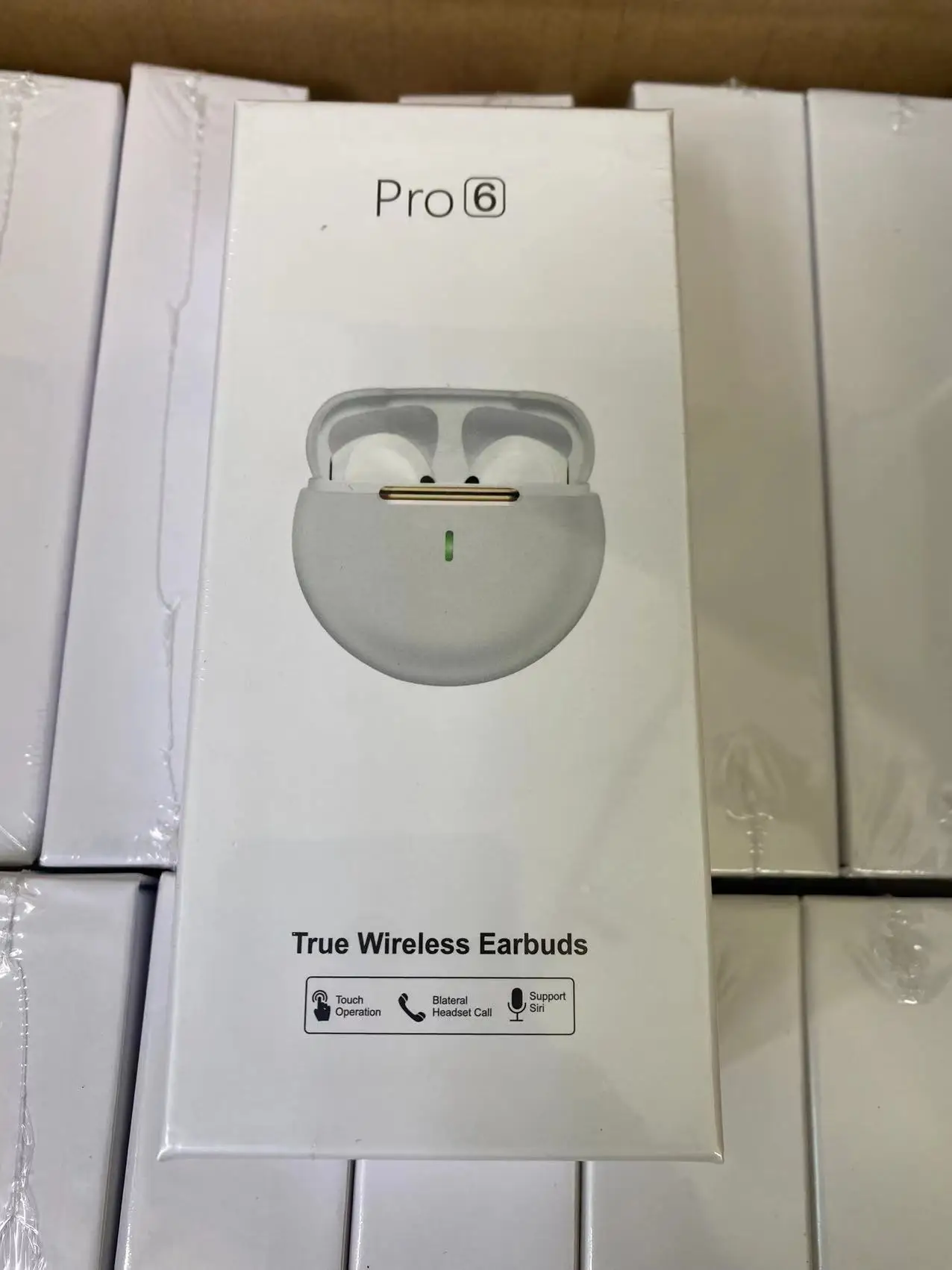 Pro6 Noise Cancelling Headphone Earphone Headset Bt True Wireless ...