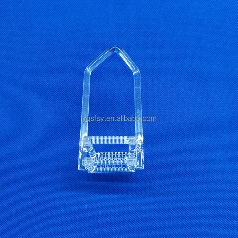 Quartz Boat for Diffusion Wafer Processing - 99.99% Pure