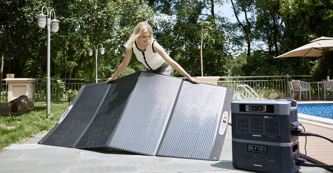 IP68 Waterproof 400W Foldable Solar Panel for Outdoor Power