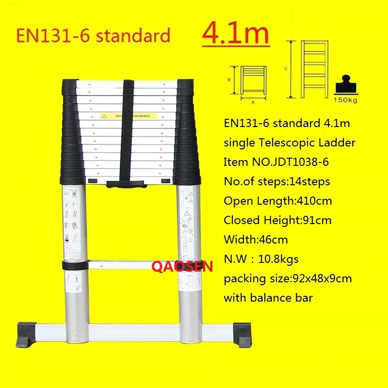 Ladder With Slow Closed Passed En131-6 Certificate - Buy En131-6 ...