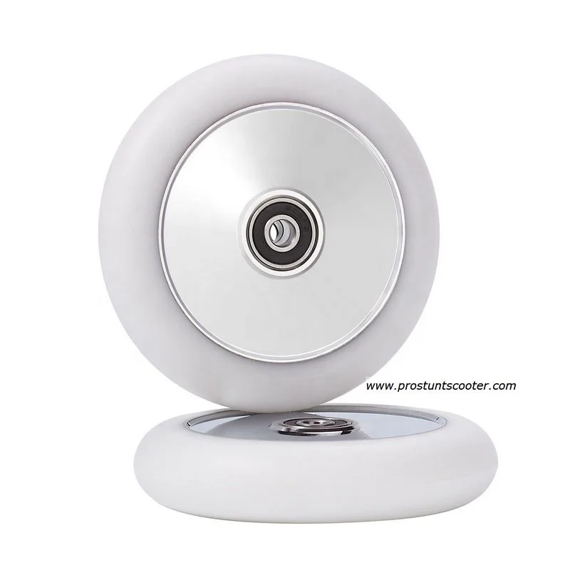 Scooter Pegs Team Dogz Pair 110mm Stunt Scooter Wheels - Rainbow Neo ...