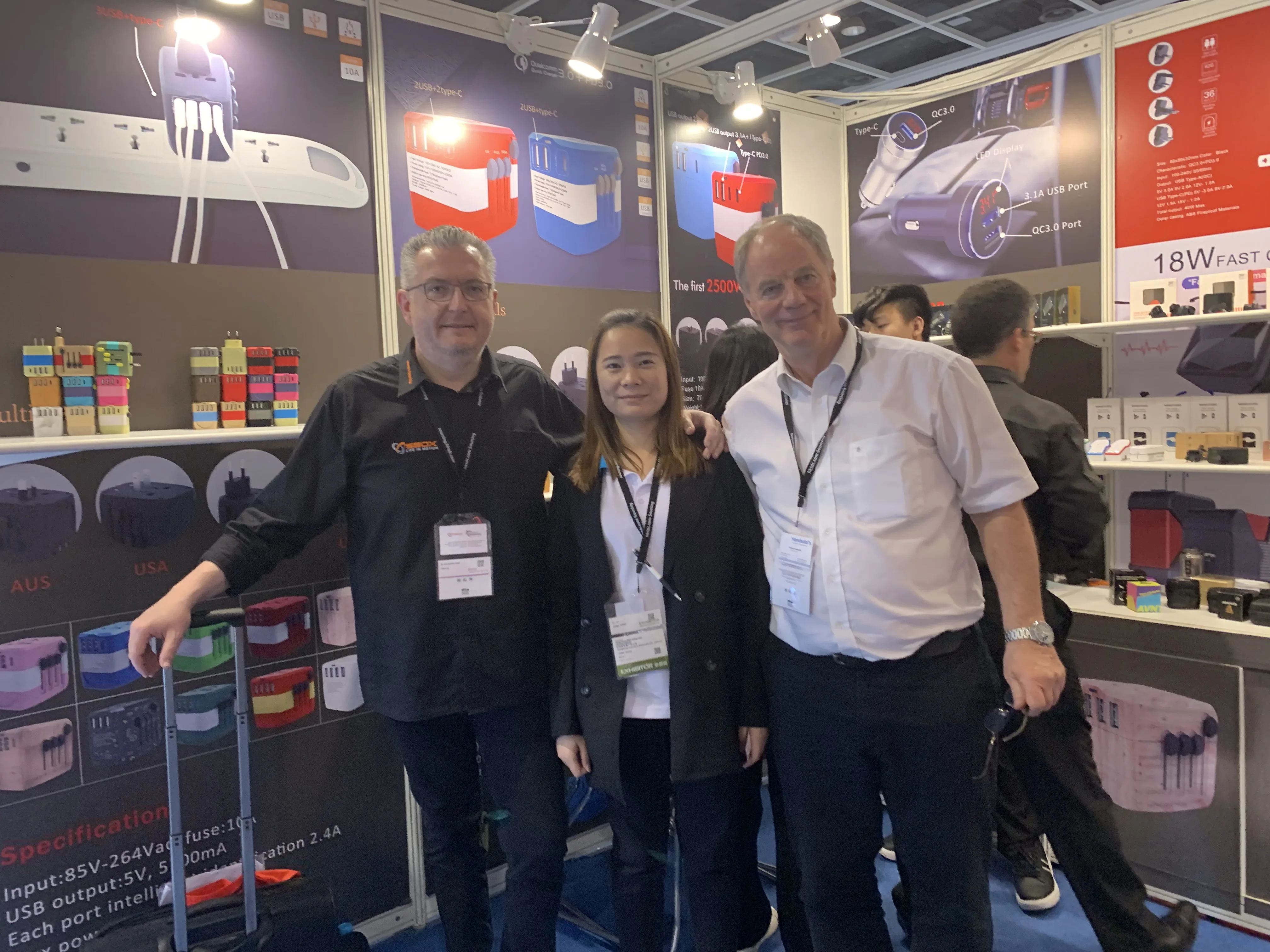 All-in-one Universal 3 Usb 1 Type-c Travel Adapter International Power ...