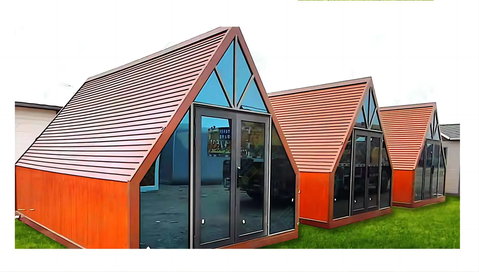 Simple Triangle Room Scenic Area B&b Water Building House Boathouse ...