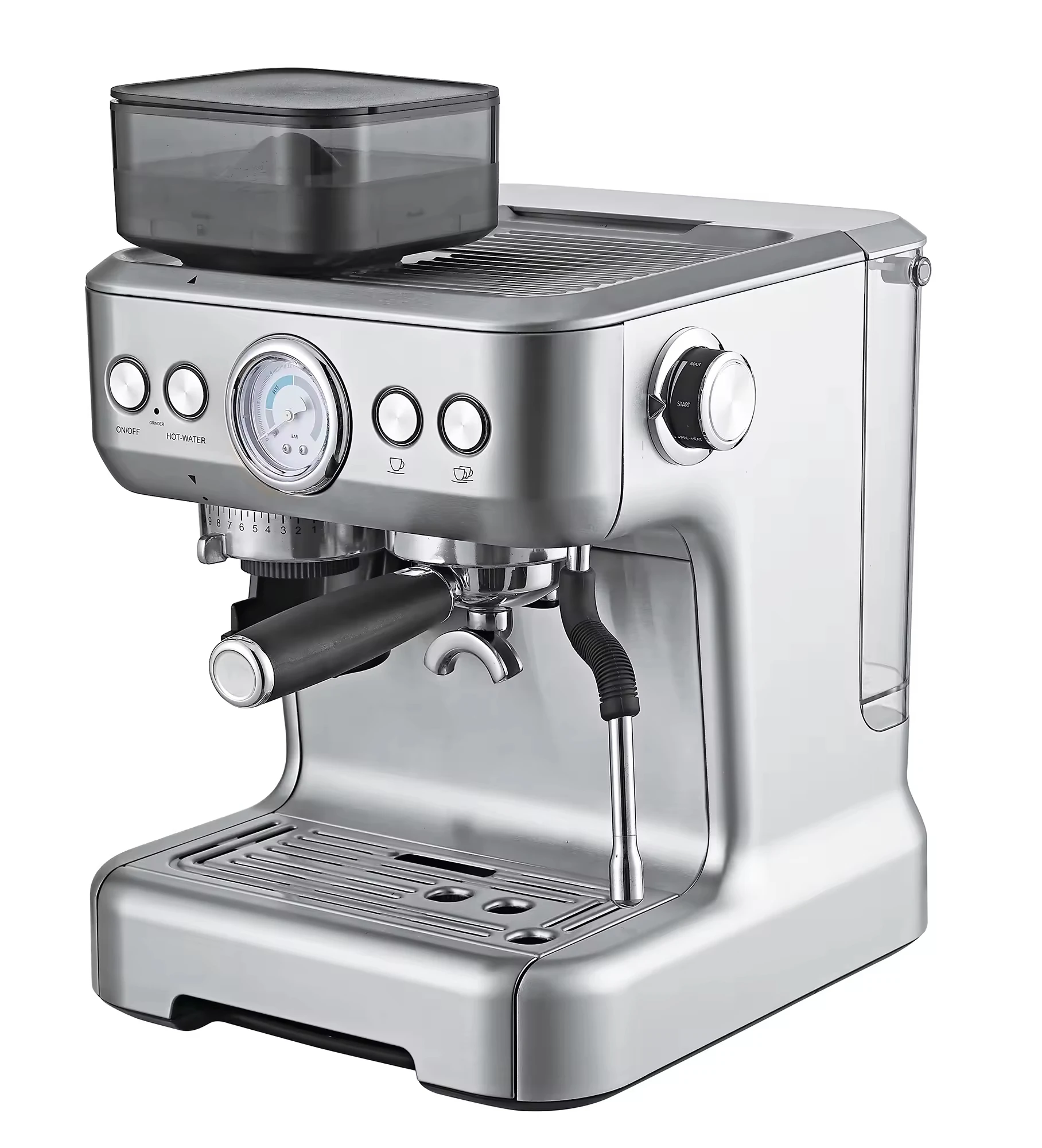 German Home Espresso Machine With Grinder Electric Automatic Coffee ...