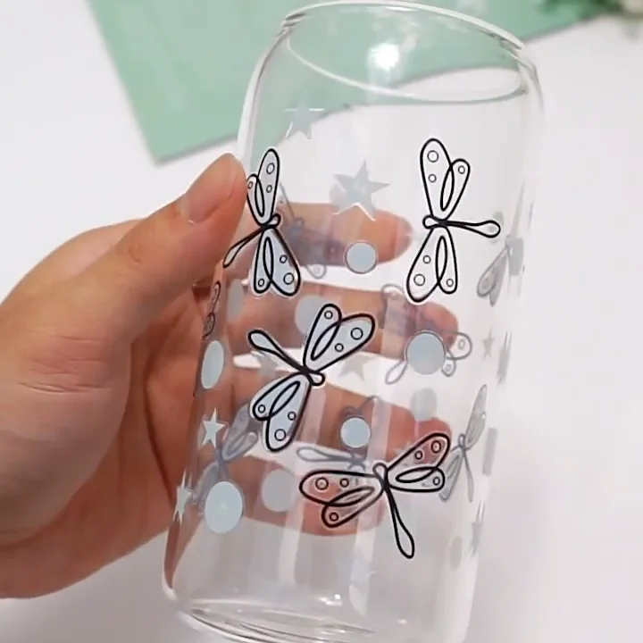 Cute Kawaii Cup Rub On Transfers Stickers For Crafting Uv Dtf Transfer ...