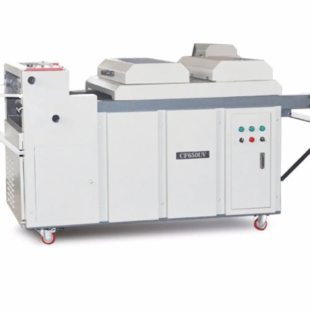 Cf650 750 Size Full Uv Coating Machine Uv Vanish Machine - Buy 650 Size ...