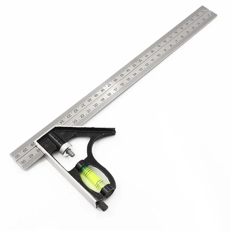 Woodworking Square Layout Protractor Miter Triangular Ruler