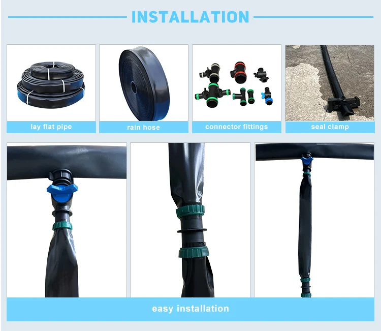 Rain Hose Rain Pipe Spray Hose Micro Spray Irrigation System - Buy Rain ...