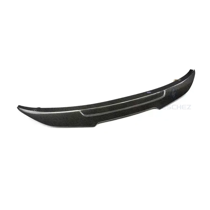 Psm Style Rear Spoiler Carbon Fiber Back Trunk Wing Boot Lip For Bmw 3 ...