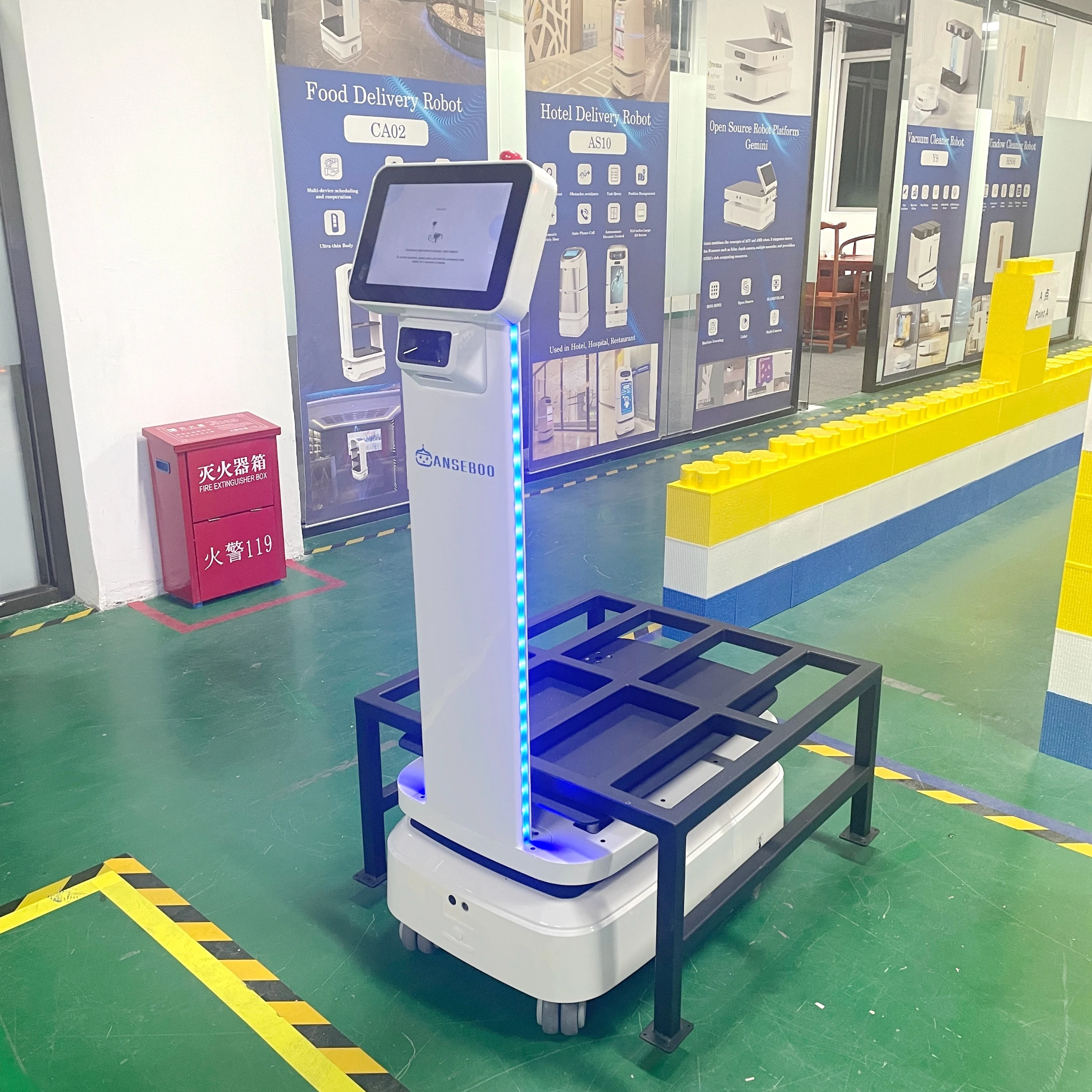 AGV Transport Factory Warehouse - 150KG Logistics Robots