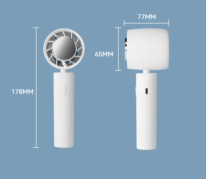 Semiconductor Refrigeration Fan 100 Speed Wind Ice Cooling Portable ...
