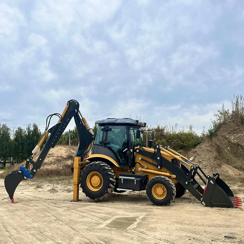 Backhoe Loader Jcb Attachments Telescopic Arm Loader Backhoe Excavator ...