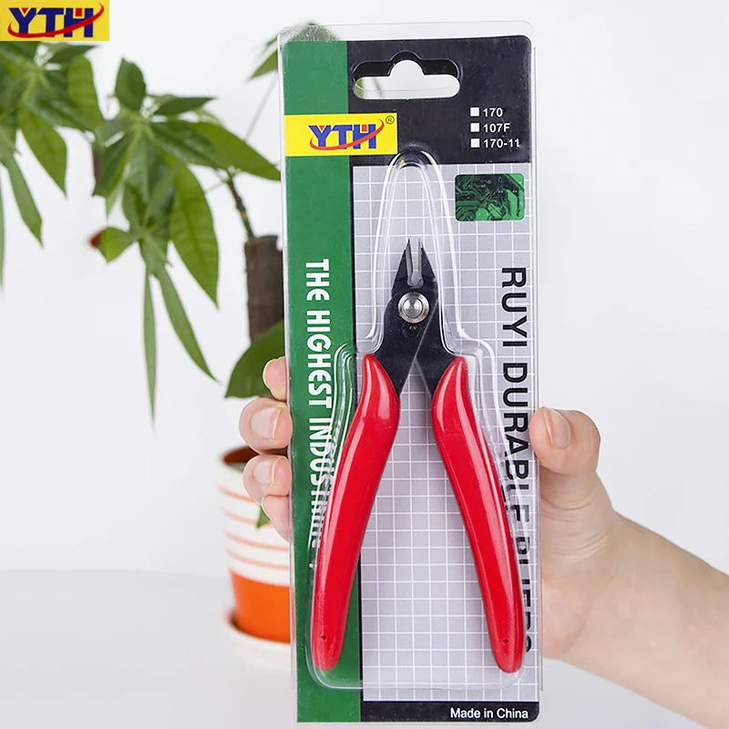 Yth 170 Mini Diagonal Pliers Cutters Cutting Side Snips Flush Pliers ...