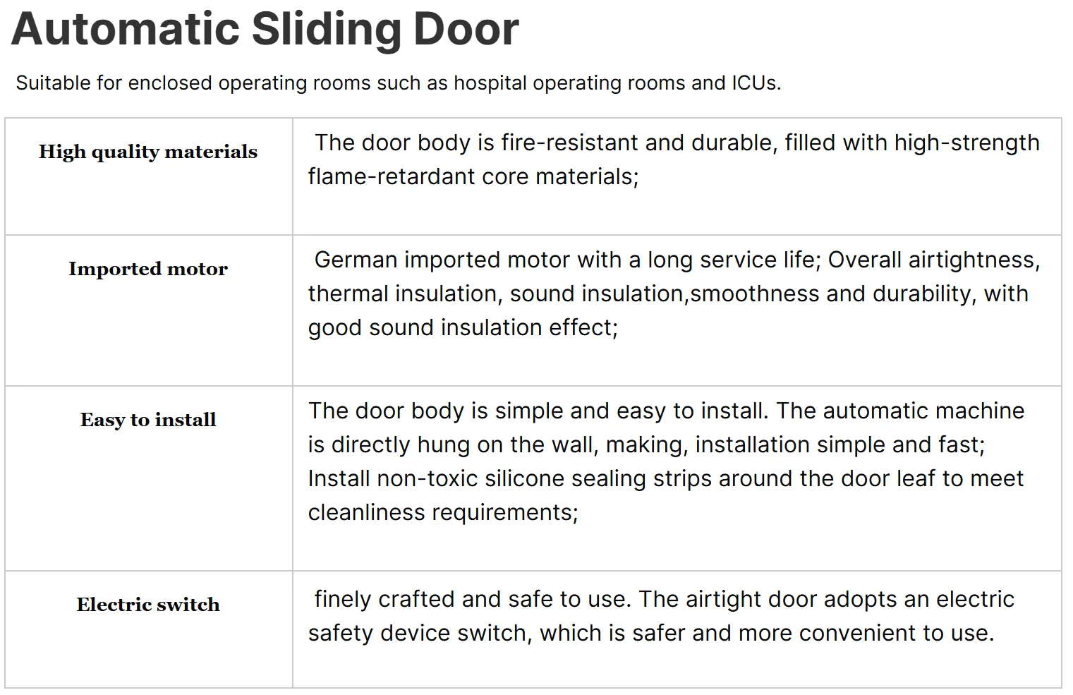 Stainless Steel Swing Door Hospital Cleanroom Observation Window Design ...