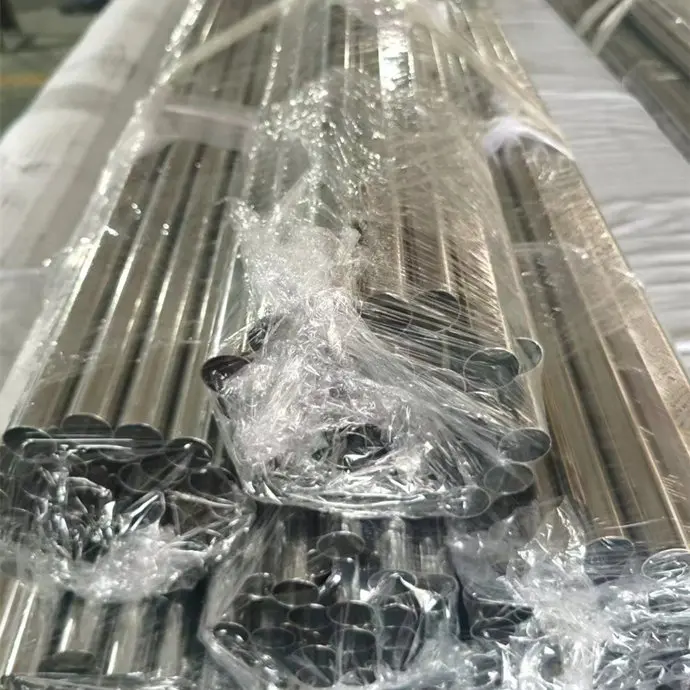 Pure Ti Titanium Astm B338 Gr2 Titanium Alloy Tubes For Heat Exchanger ...