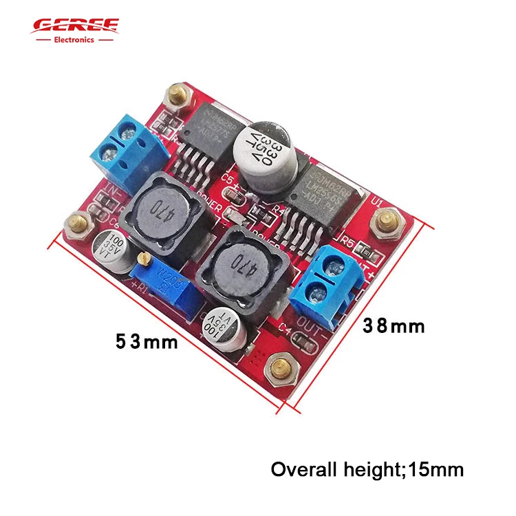 LM2577 LM2596 DC DC Buck Boost Converter - 3.5-28V to 1.25-26V