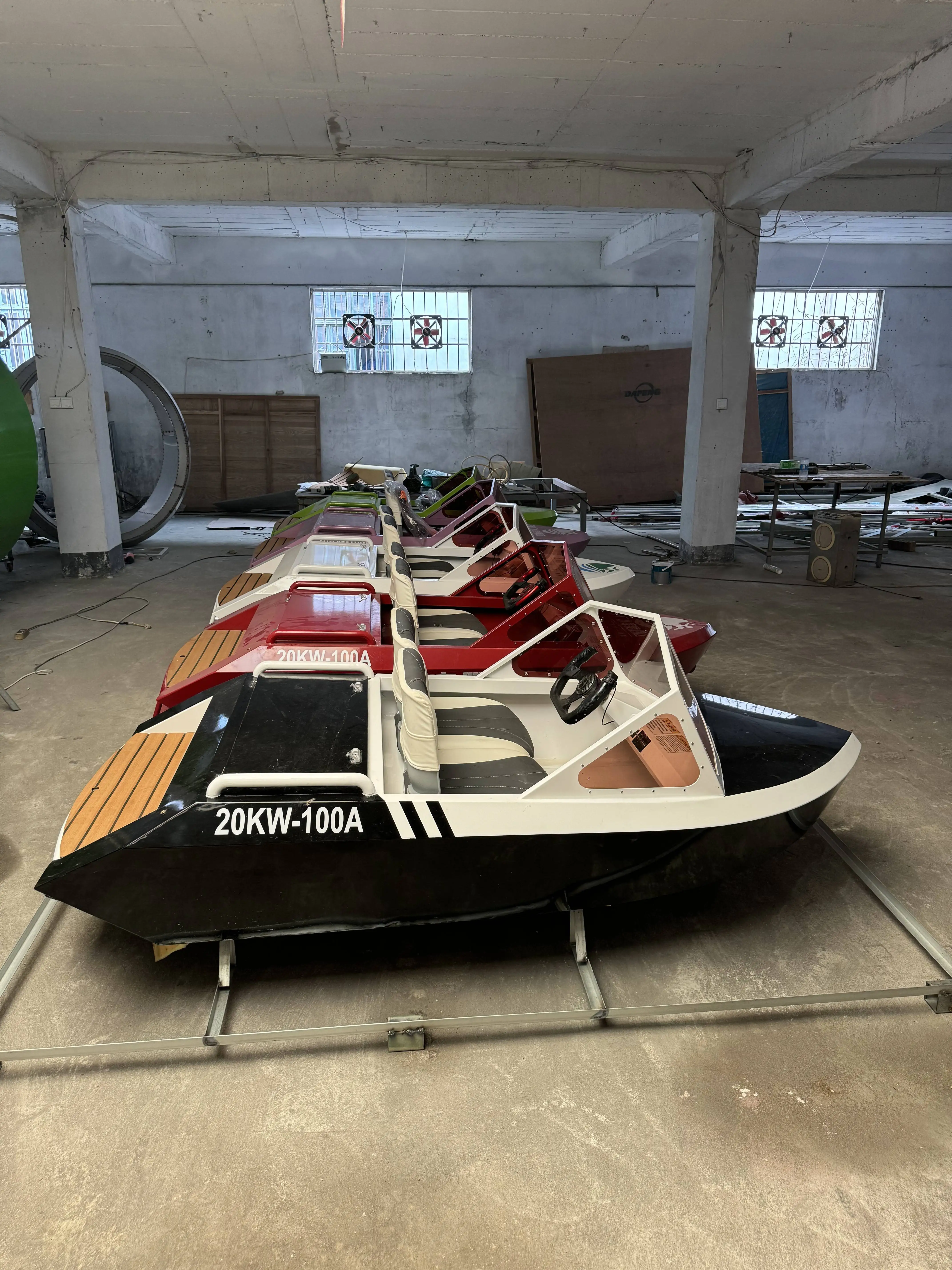 Rafting Boat Aluminum Mini Jet Boat Sport Yacht Fast Speed
