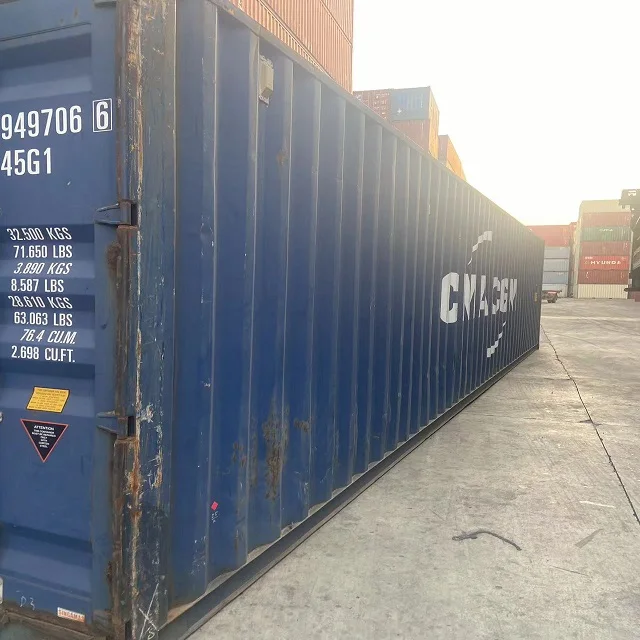 Used Container Shipping Container 20ft 40ft Hc 40 Open Side Container ...