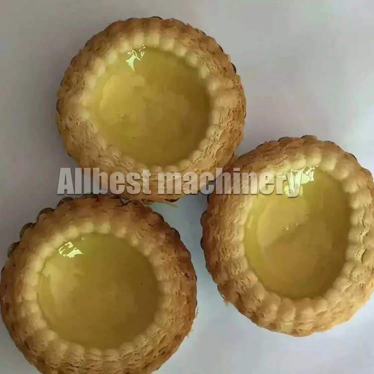 Commercial Automatic Snack Pie Crust Maker Machinery Tartlet Egg Tart ...