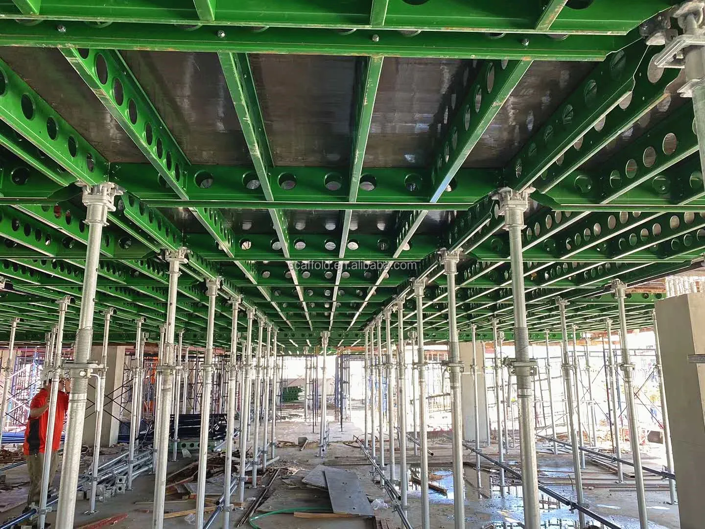 Green Formwork System - Efficient Concrete Slab Formwork
