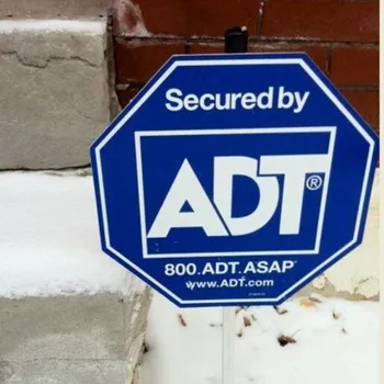 Custom Weather Resistance Metal Reflective Warning Security Yard Signs ...