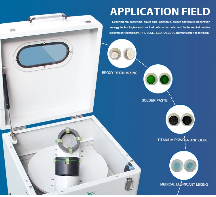 Zb500s 220v Solder Paste Mixing Equipment High Speed Solder Paste Mixer ...