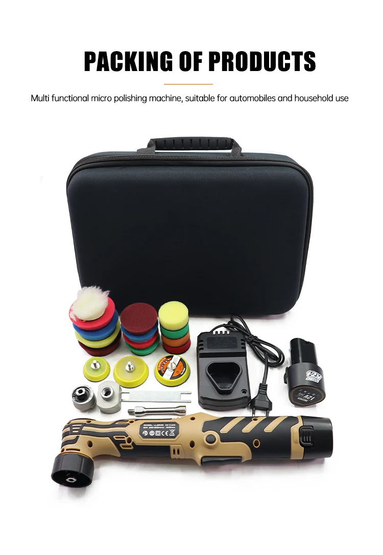 Multifunction Eccentric Straight Polishing Car Polisher Rated 12v Dual ...