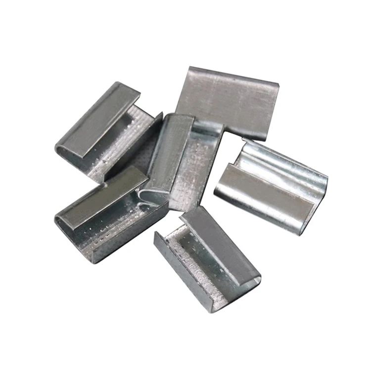 Manual Packing Buckle Galvanized Steel Metal Strapping Seal Clips For ...