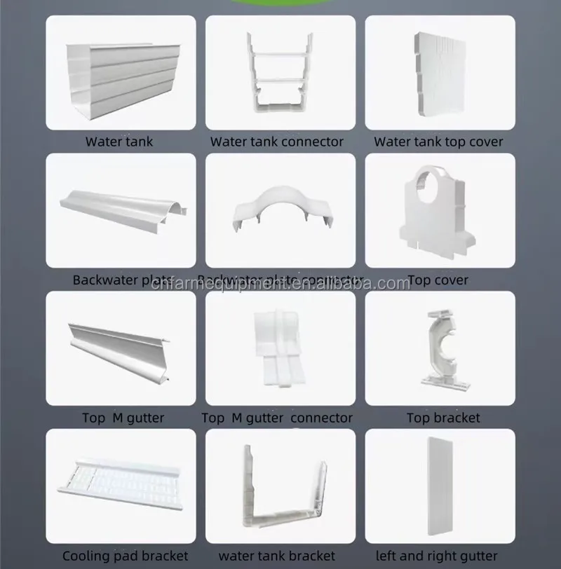 PVC Frame for Cooling Pad - Efficient Green House Solutions