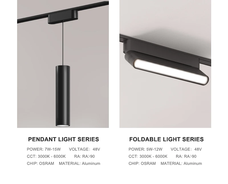 Commercial Project Track Lights Rail Lighting System Led Ceiling ...