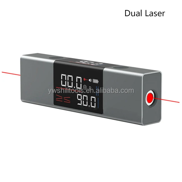 Shili - Laser Protractor Digital Inclinometer Angle Measure Device 2 In ...