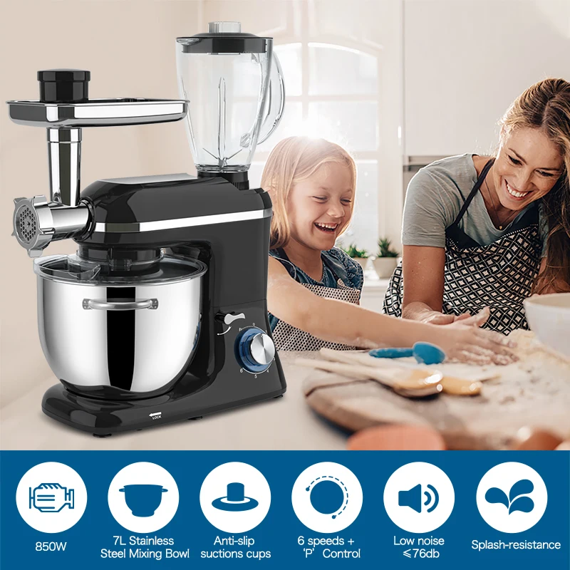 Kitchen Appliances Home 5 In1 Multifunctional Stand Mixer