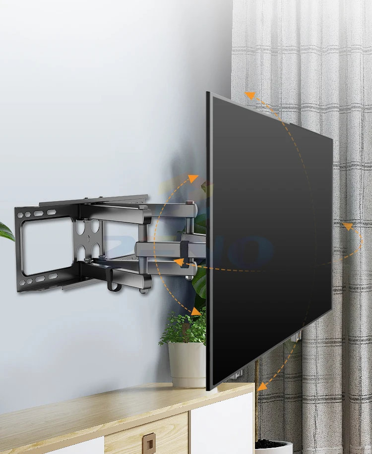 Swivel Full Motion TV Bracket 26 to 75 Inch TV Holder Sliding Angle ...