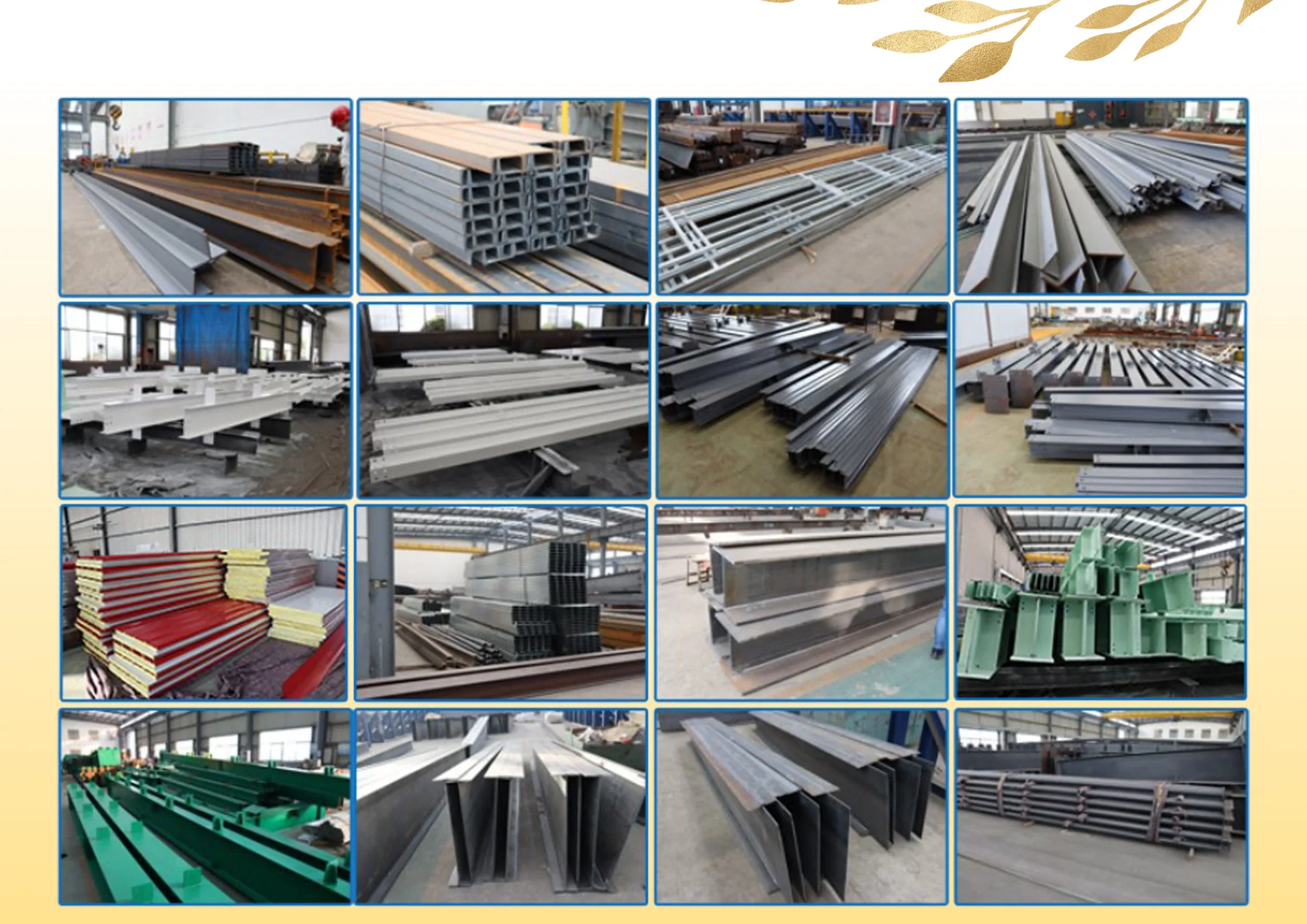 Customized Steel Structure Warehouse Buildings Industrial Construction ...