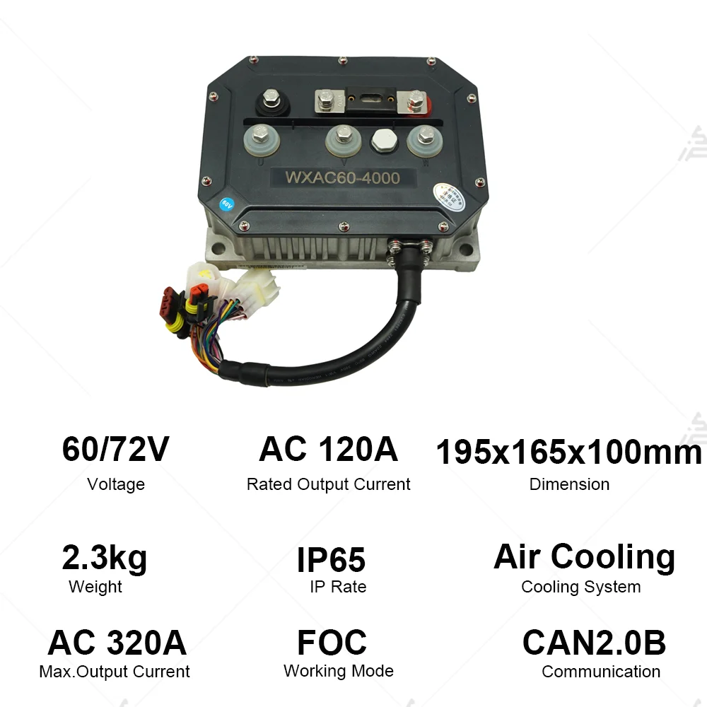 New AC 4000W 72V Permanent Magnet Synchronous Mid Drive Motor with ...