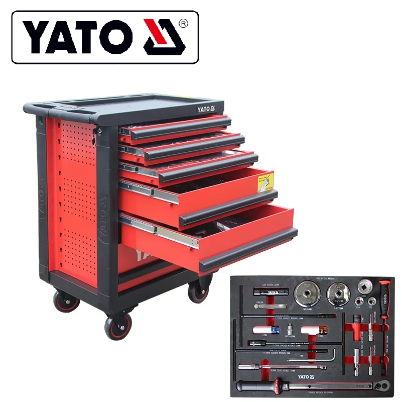 Yato Yt-55297 Roller Cabinet With Tools For For Porsche Car Hand Tools ...