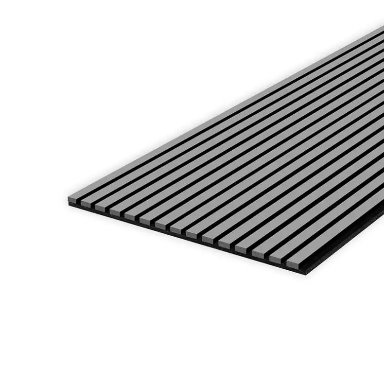UKCA 3D MDF acoustic panel slat wood acoustic panel flexible decoration ...