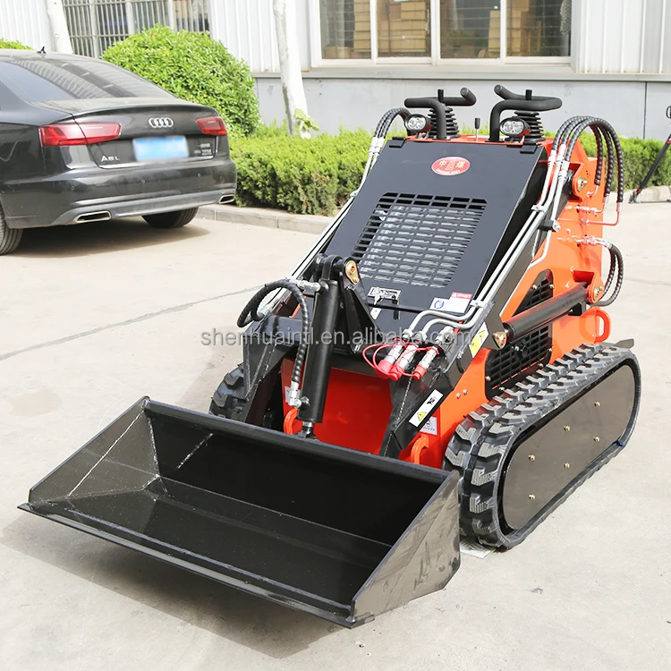 Free After Sale Earth Moving Machinery Mini Skid Loaders Ce Approved Multi-function Skid Steer ...