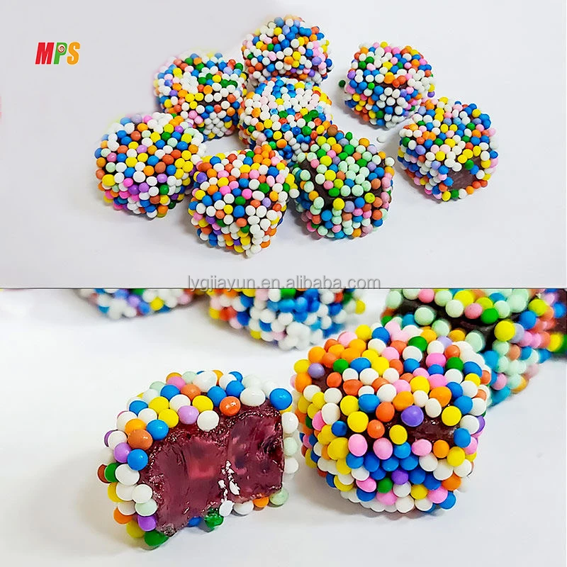 Newest Halal Gummy Clusters Innovative Sour Flavour Granule Soft Chewy ...