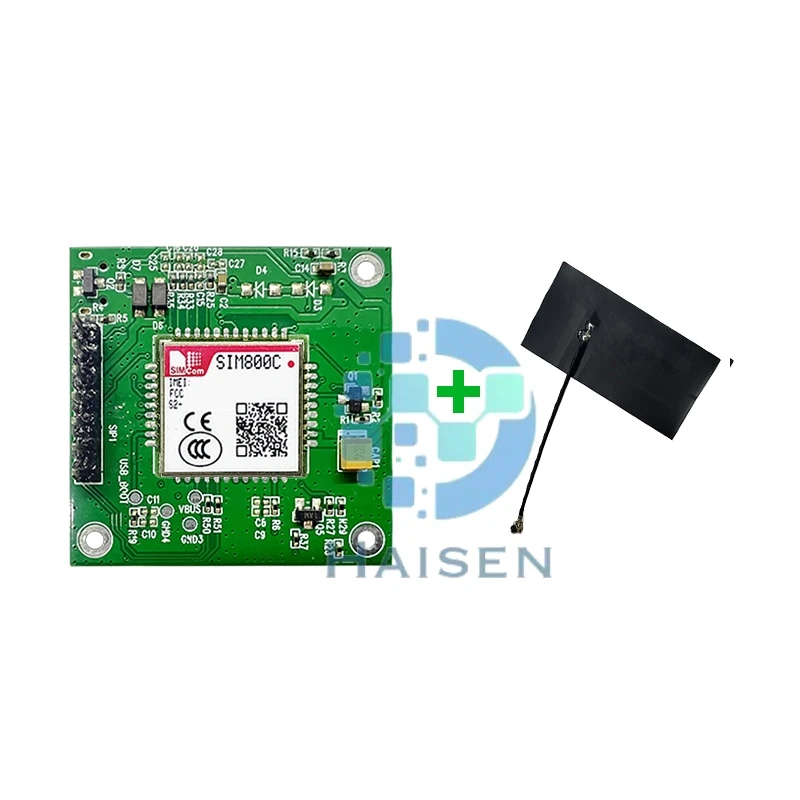 Haisen Simcom Sim800c Core Board Gsm/gprs850/900/1800/1900 Development Board Module Modem Sim800 ...