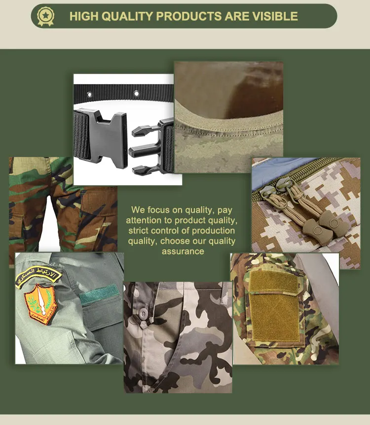 Tactical Uniform Bdu Woodland Brown Camouflage Suits Combat Uniform ...