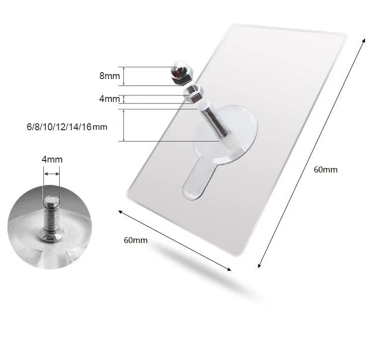 Trackless Sticker Hooks - Easy Wall Mounting Solutions