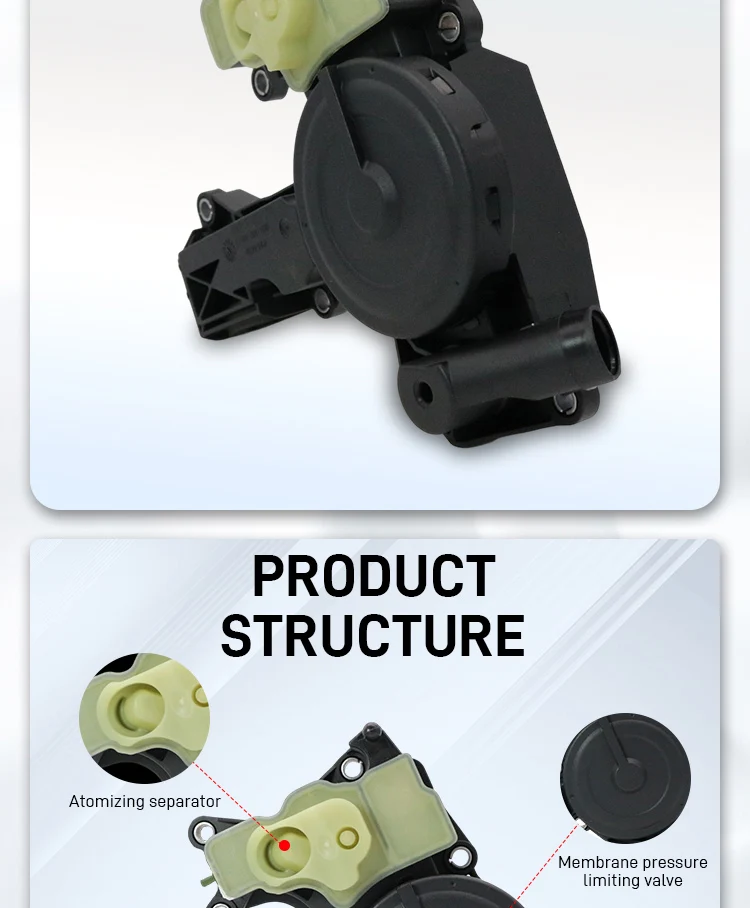 06h103495h 06h103495aj 06h103495ad Pcv Valve Cooling System Oil Water ...