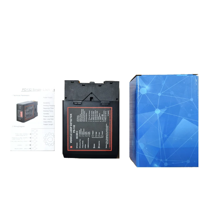 Pd132 Single-channel Ac110v Induction Vehicle Loop Detector Sensor For ...