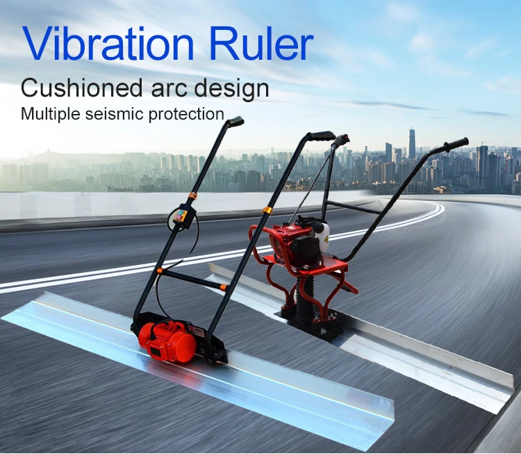 Cement Leveling Ruler Tools Concrete Floor Vibratory Screed Floor Road ...
