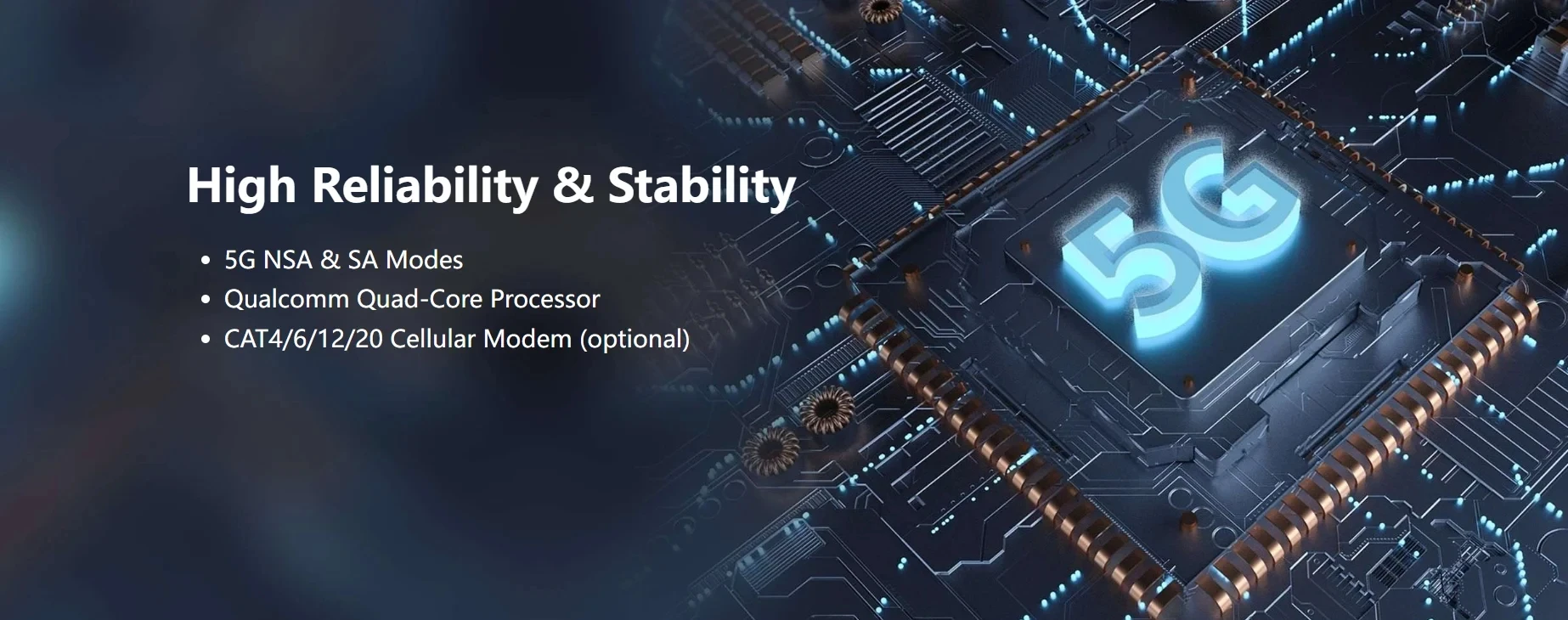 Milesight Ur75 Refine Industrial 4g Gsm Lte Gps Cellular Wi-fi Router ...