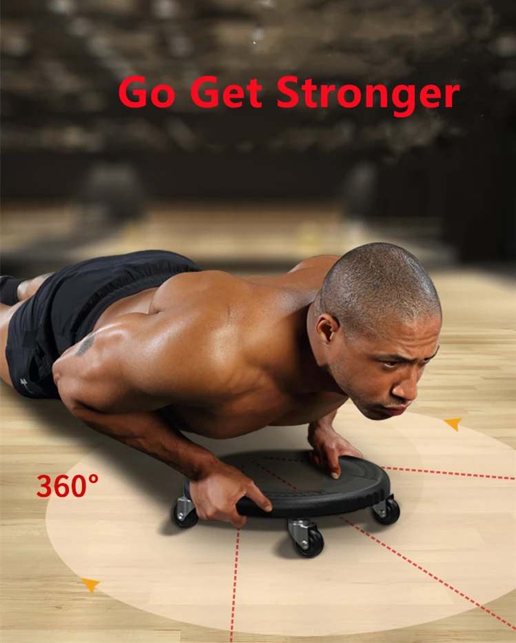 New Generation 4 Wheel Core Coaster Abdominal Trainer Roller Disk Core ...