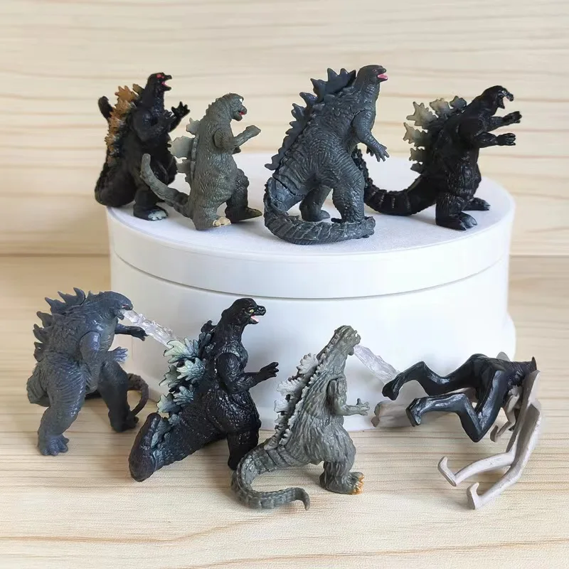 10-piece Mini Godzilla Action Figure Set With Movable Joints And Cake Toppers - Buy Godzilla ...