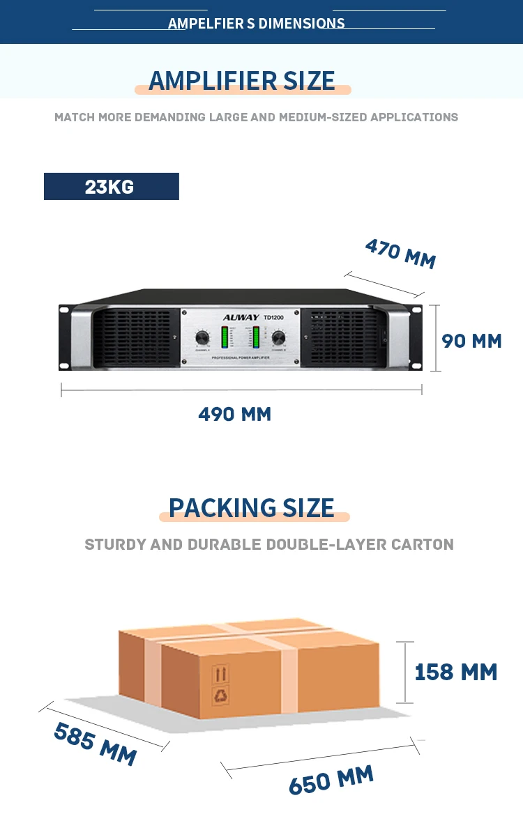 4 Channel Dsp High Power Software Control Amplifier Surround Sound ...