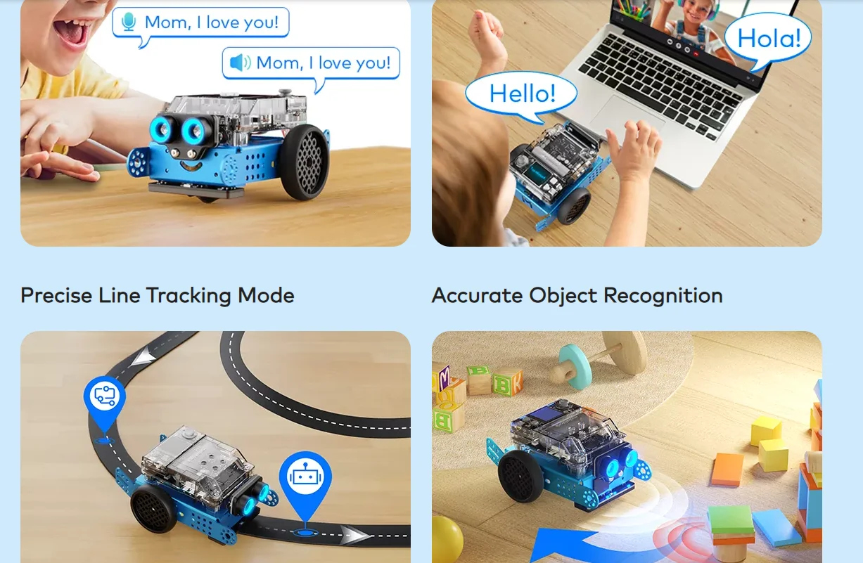 Makeblock MBot Neo MBot 2 Remote Control Wifi Programmable Robotics Kit ...